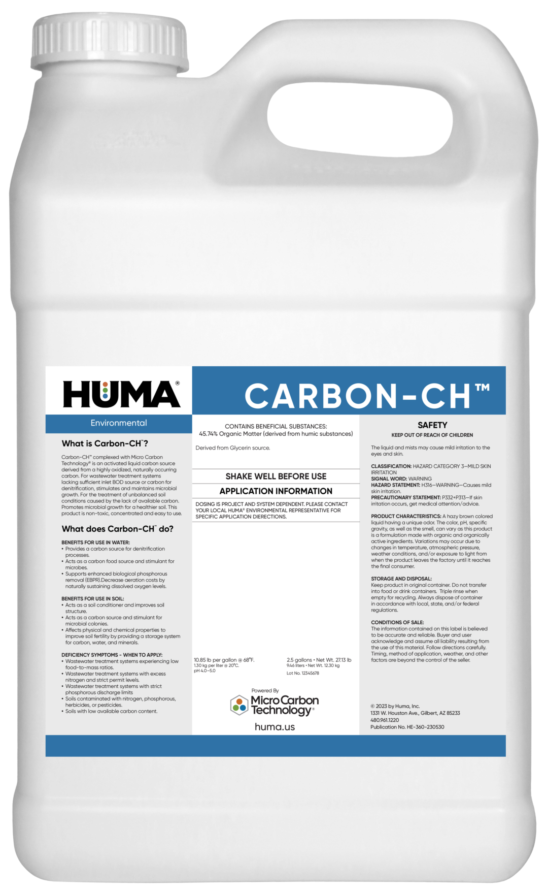 Carbon-CH™ - Probiotic Solutions® Carbon-CH™ - Probiotic Solutions®